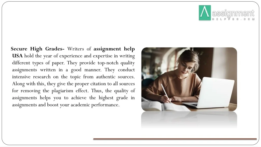 PPT - WHY US STUDENTS SHOULD TAKE ASSIGNMENT HELP FOR ACADEMIC WRITING ...