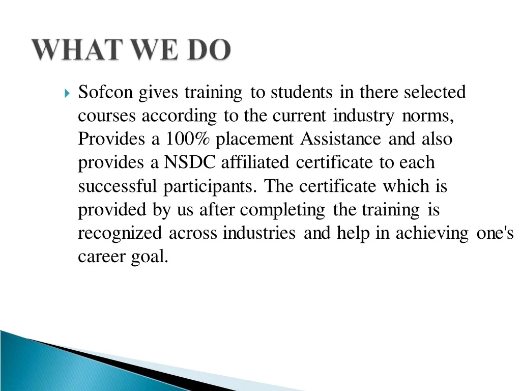 PPT - Best Industrial Training Company in India - Sofcon Training ...
