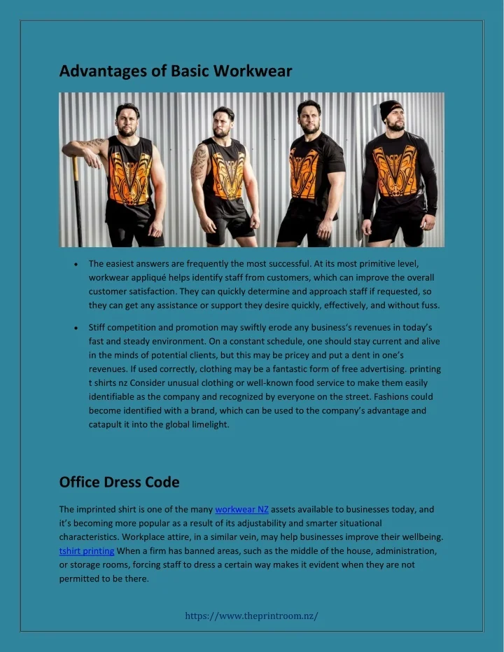 PPT - Advantages of Basic Workwear PowerPoint Presentation, free ...