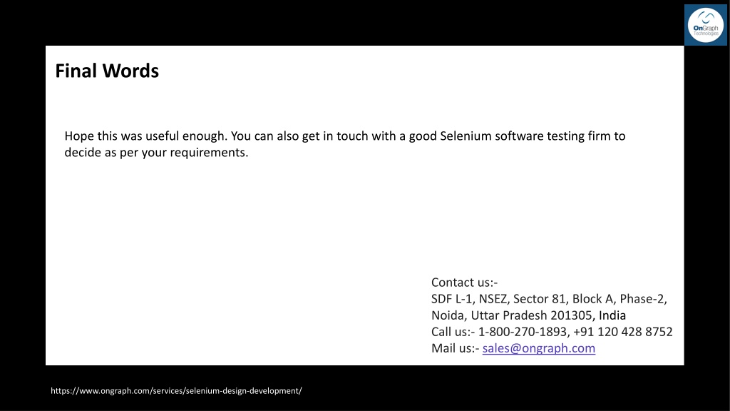 PPT - How to Choose The Right Selenium Tool for Your Organizational ... PPT - How to Choose The Right Selenium Tool for Your Organizational ...