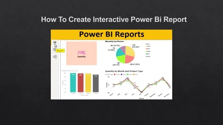 PPT - How To Create Interactive Power Bi Report PowerPoint Presentation ...