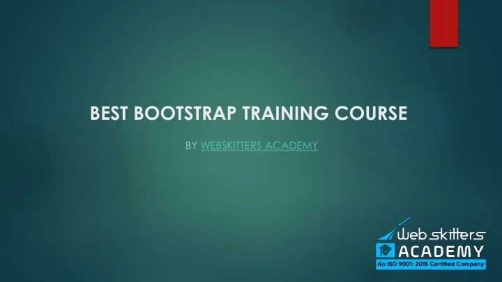 PPT - Best Bootstrap training course PowerPoint Presentation, free download - ID:11111179