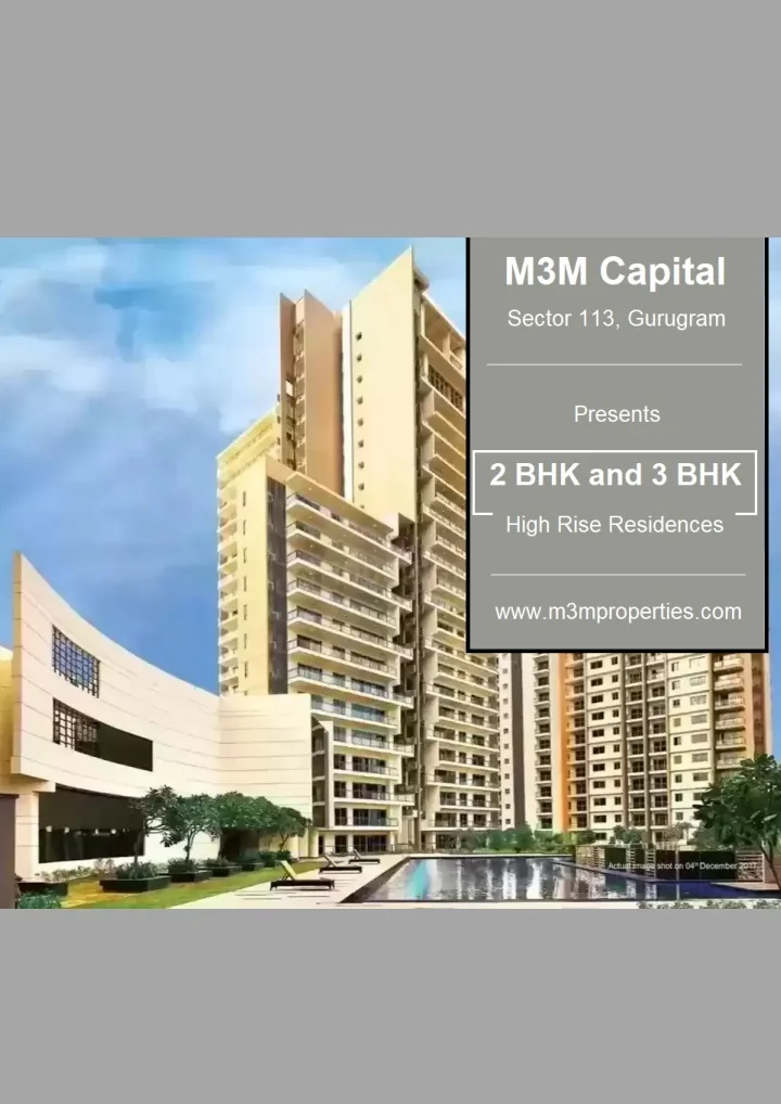 PPT - M3M Capital Sector 113, Gurugram | Experience a Sense of Well ...
