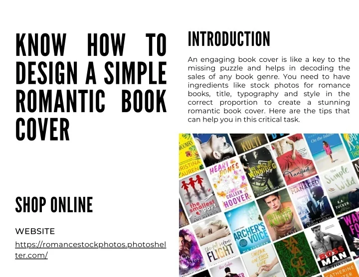 PPT - Know How To Design a Simple Romantic Book Cover PowerPoint ...