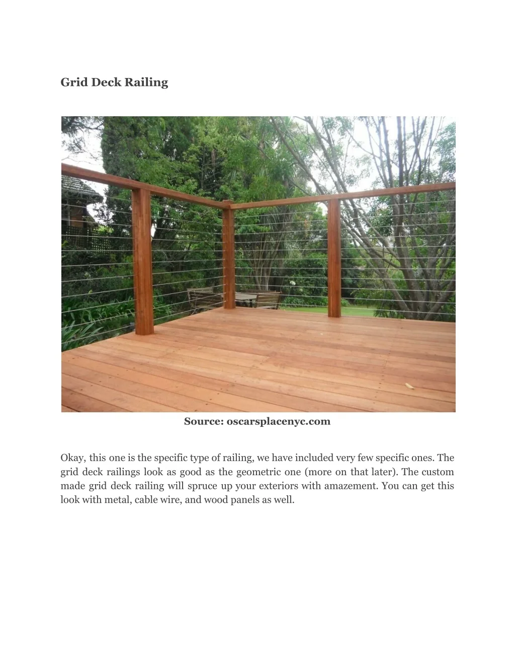 PPT - 30 Unique and Best Deck Railing Ideas For Exquisite Exteriors ...