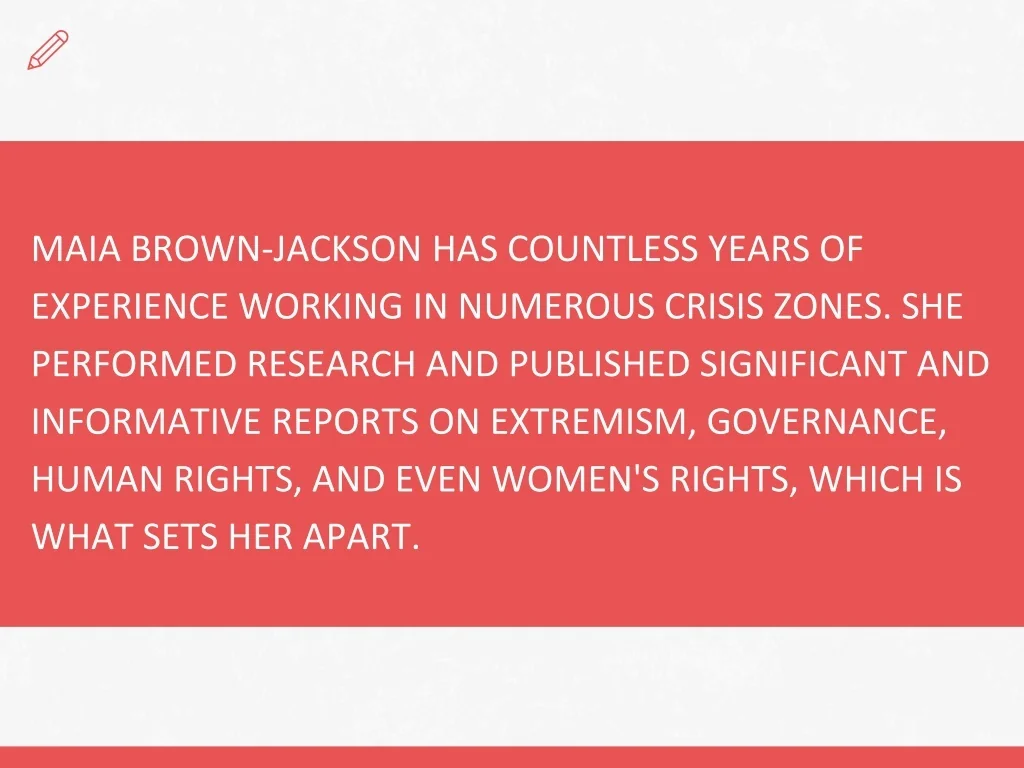 PPT - Maia Brown-Jackson - A Goal-focused Professional From New York ...