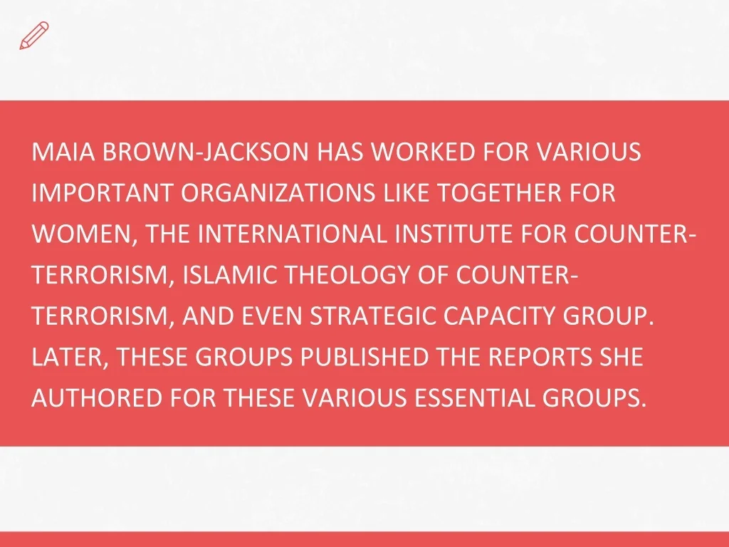 PPT - Maia Brown-Jackson - A Goal-focused Professional From New York ...