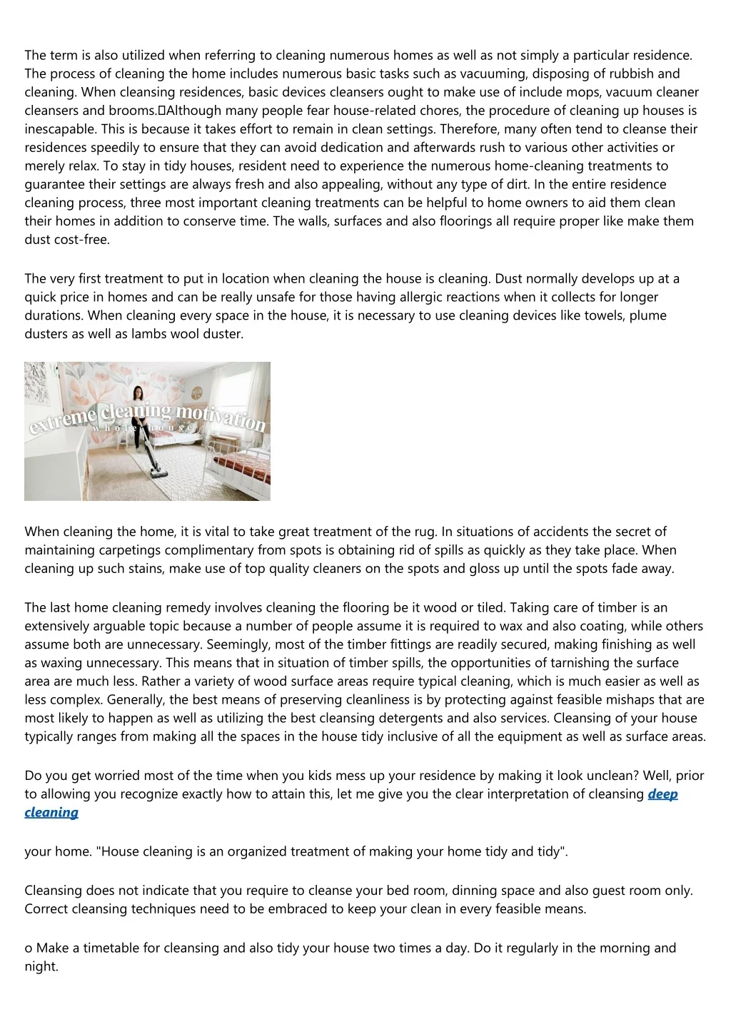 PPT - The Top Reasons People Succeed in the house cleaning Industry ...