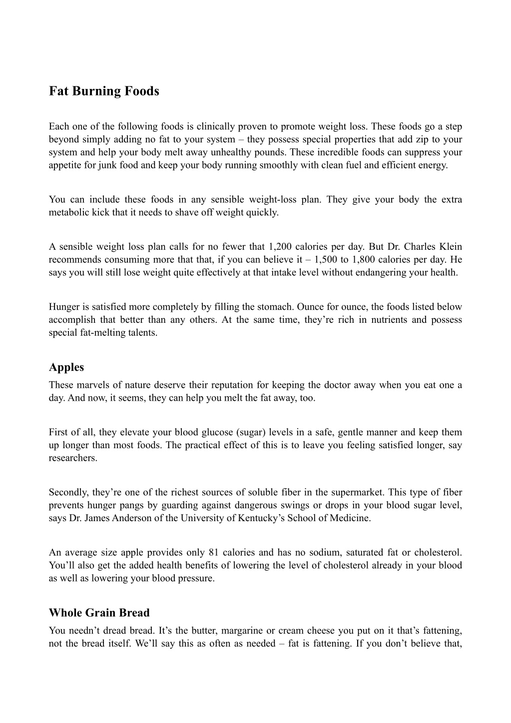 Ppt 36 Fat Burning Potent Foods Powerpoint Presentation Free Download Id11115832
