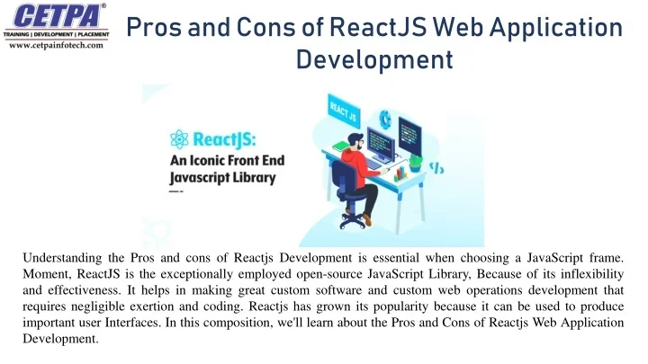 Ppt Pros And Cons Of Reactjs Web Application Development Powerpoint 8874