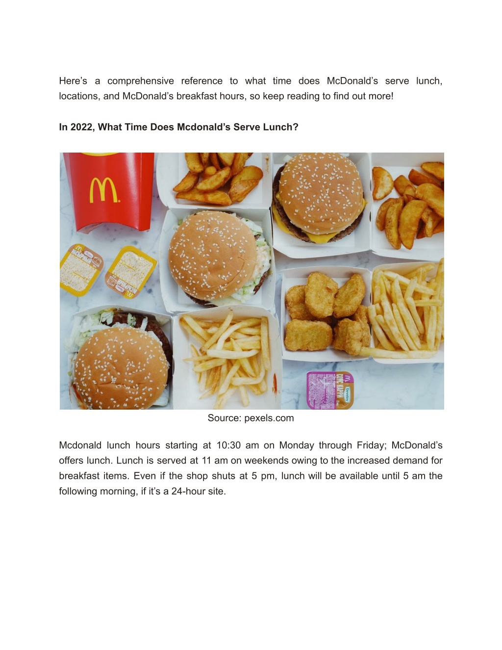 PPT - What Time Is Lunch At Mcdonald’s PowerPoint Presentation, free ... PPT - What Time Is Lunch At Mcdonald’s PowerPoint Presentation, free ...