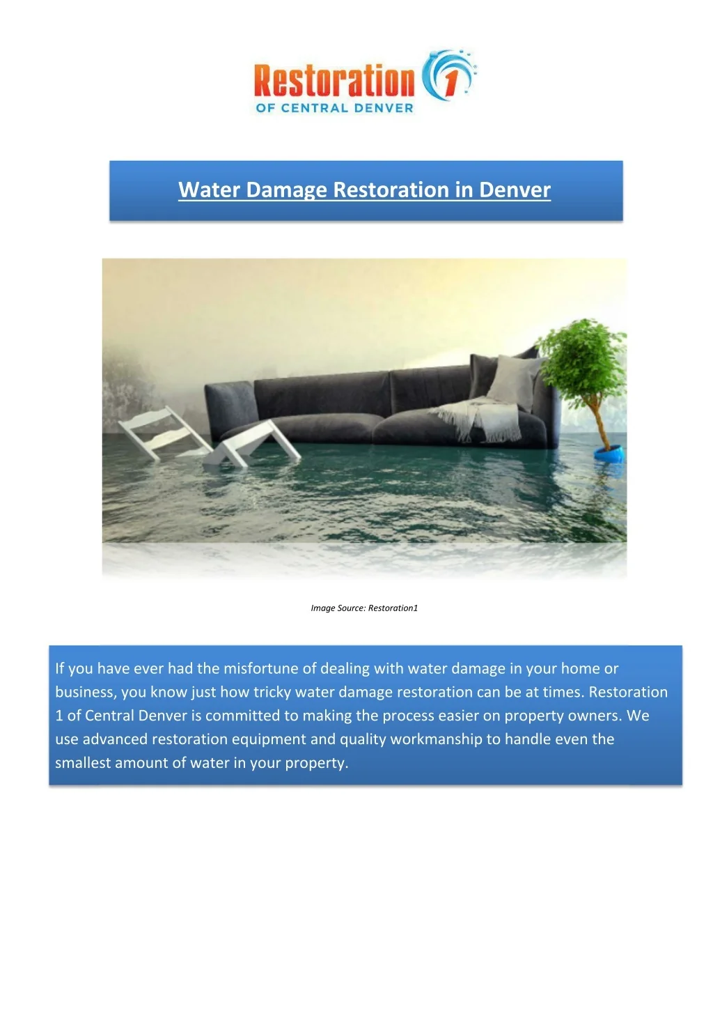 PPT - Water Damage Restoration Englewood Co PowerPoint Presentation ...