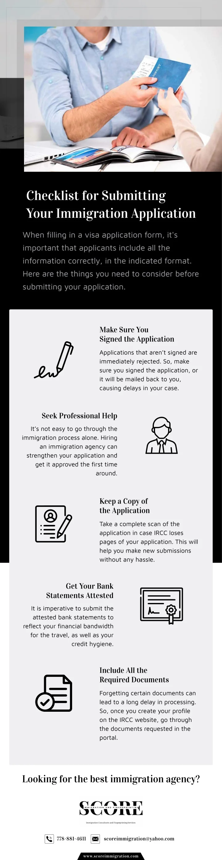PPT - Checklist for Submitting Your Immigration Application PowerPoint ...
