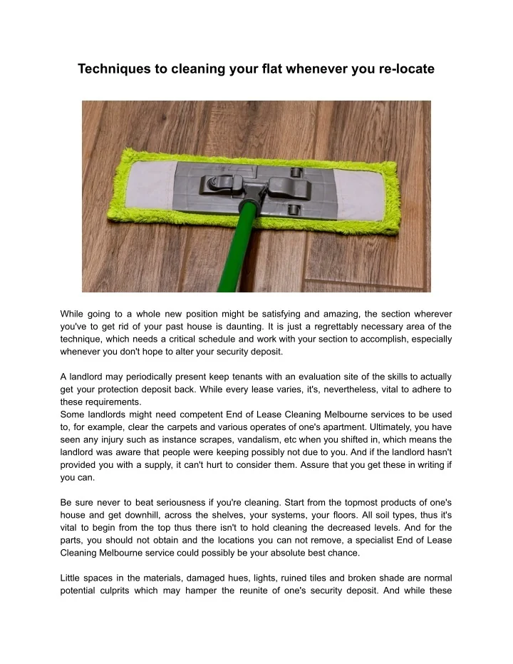 PPT - Home Clean - OZI End Of Lease Cleaning Melbourne PowerPoint ...