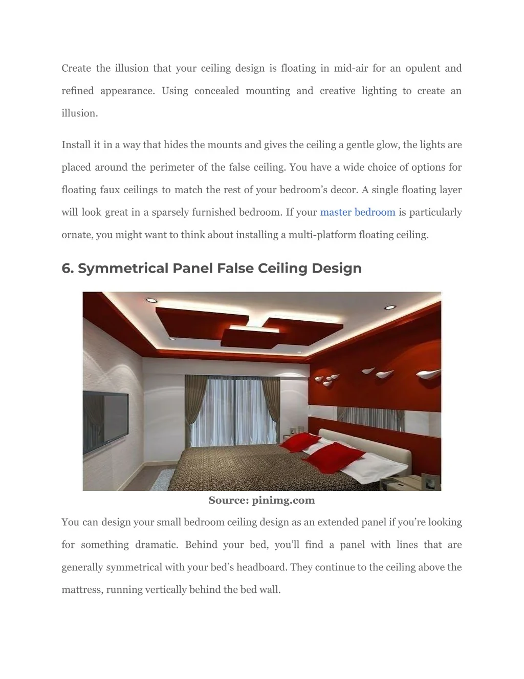 PPT - 7 Ceiling Design for Bedroom Ideas to Spruce Up Your Home ...