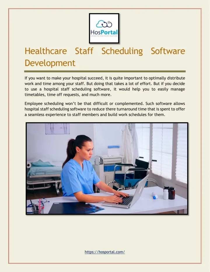 PPT - Healthcare Staff Scheduling Software Development PowerPoint ...