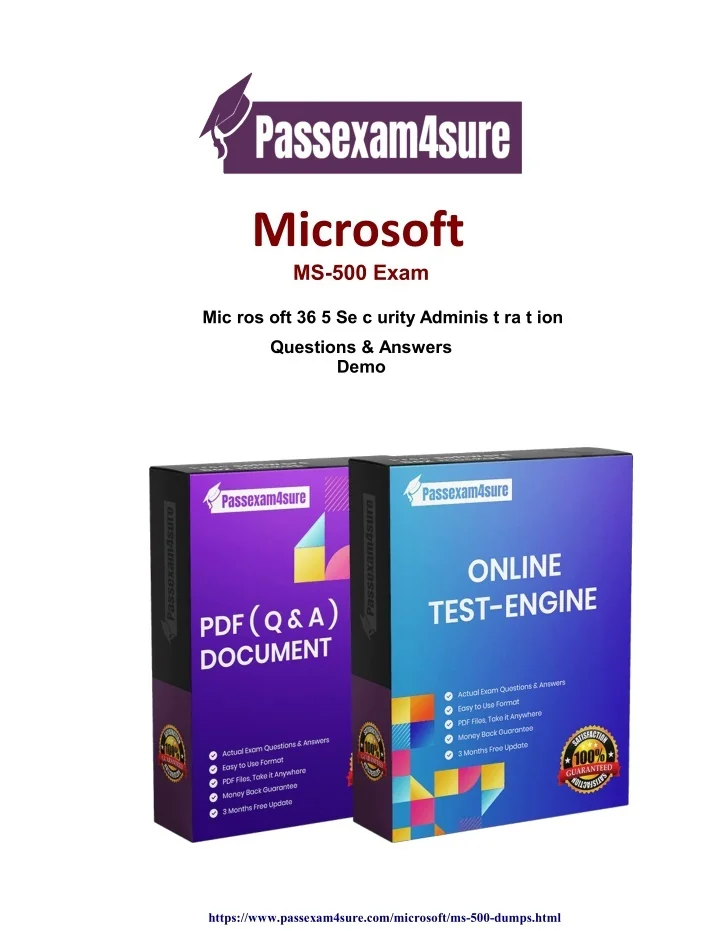 PPT - Microsoft MS-500 Exam - All You Need to Know - PassExam4Sure ...