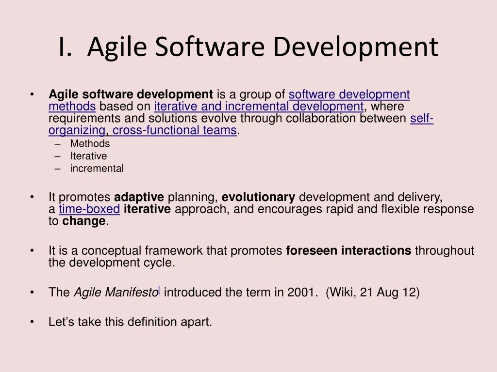 PPT - 6a.Agile Software Development PowerPoint Presentation, free ...
