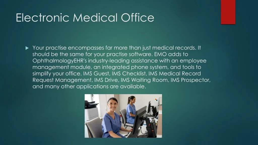 PPT - Classic Electronic Medical Office with OphthalmologyEHR ...