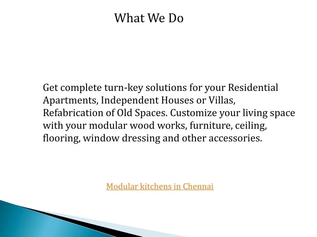 PPT - Modular Kitchen Manufacturers in Chennai PowerPoint Presentation - ID:11135960