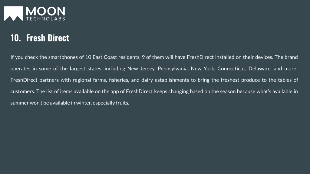 PPT - Top 10 Fresh Grocery Delivery Apps In The USA PowerPoint ...