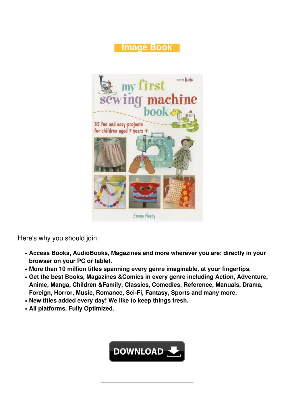 PPT - [Free] this books My First Sewing Machine Book: 35 fun and easy ...