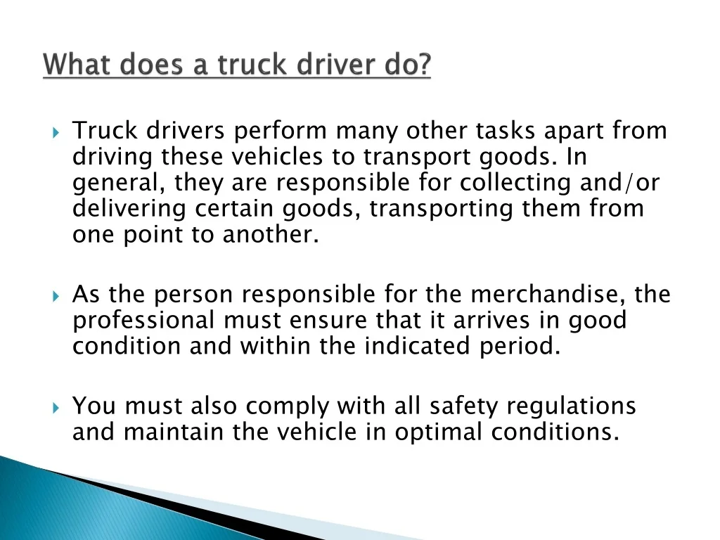 PPT - Why Get A Commercial Truck Training License PowerPoint ...