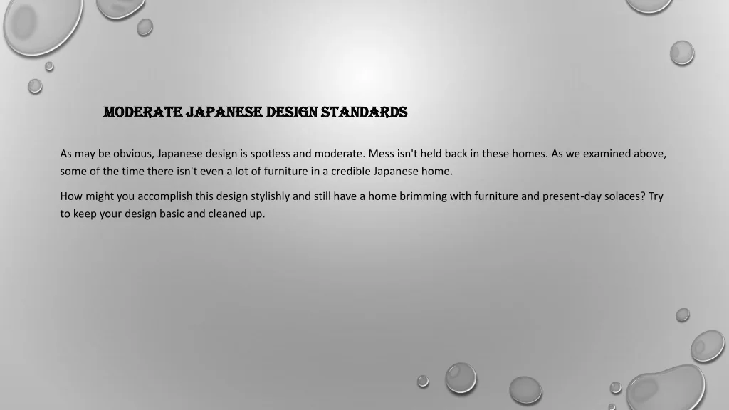 PPT - How to apply the Japanese touch to your Singapore property ...