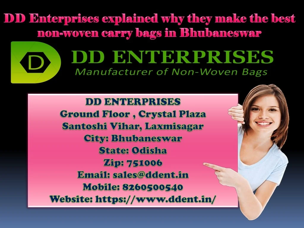 PPT - DD Enterprises explained why they make the best non-woven carry ...