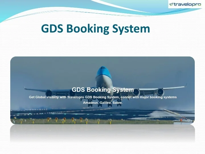 PPT - GDS Booking System PowerPoint Presentation, free download - ID ...