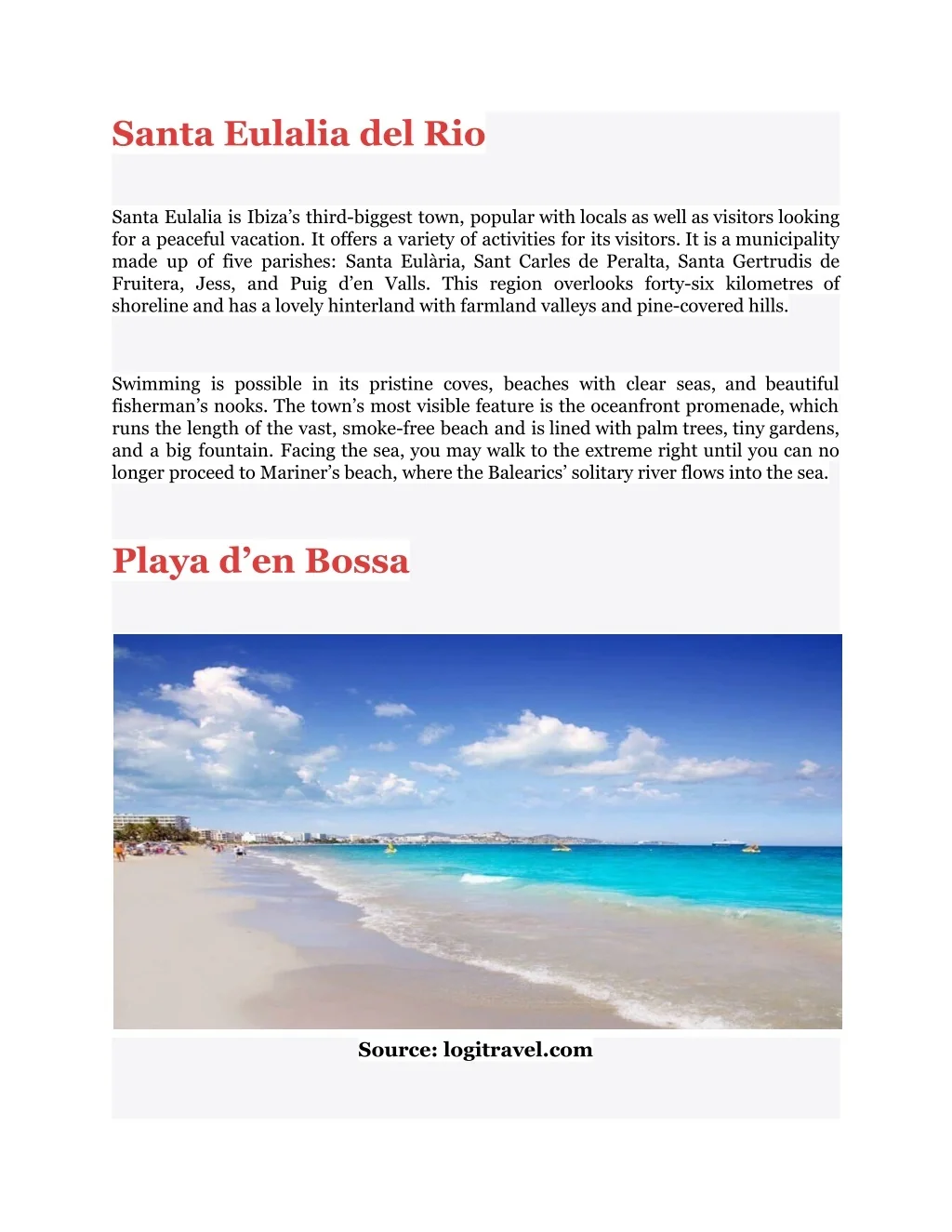 PPT - 10 Best Places to Visit in Ibiza PowerPoint Presentation, free download - ID:11148755