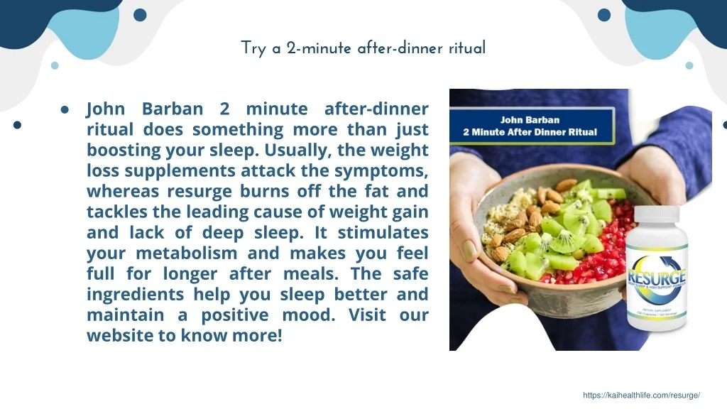 PPT - Kai-Health-life - john barban 2 minute ritual PowerPoint ...