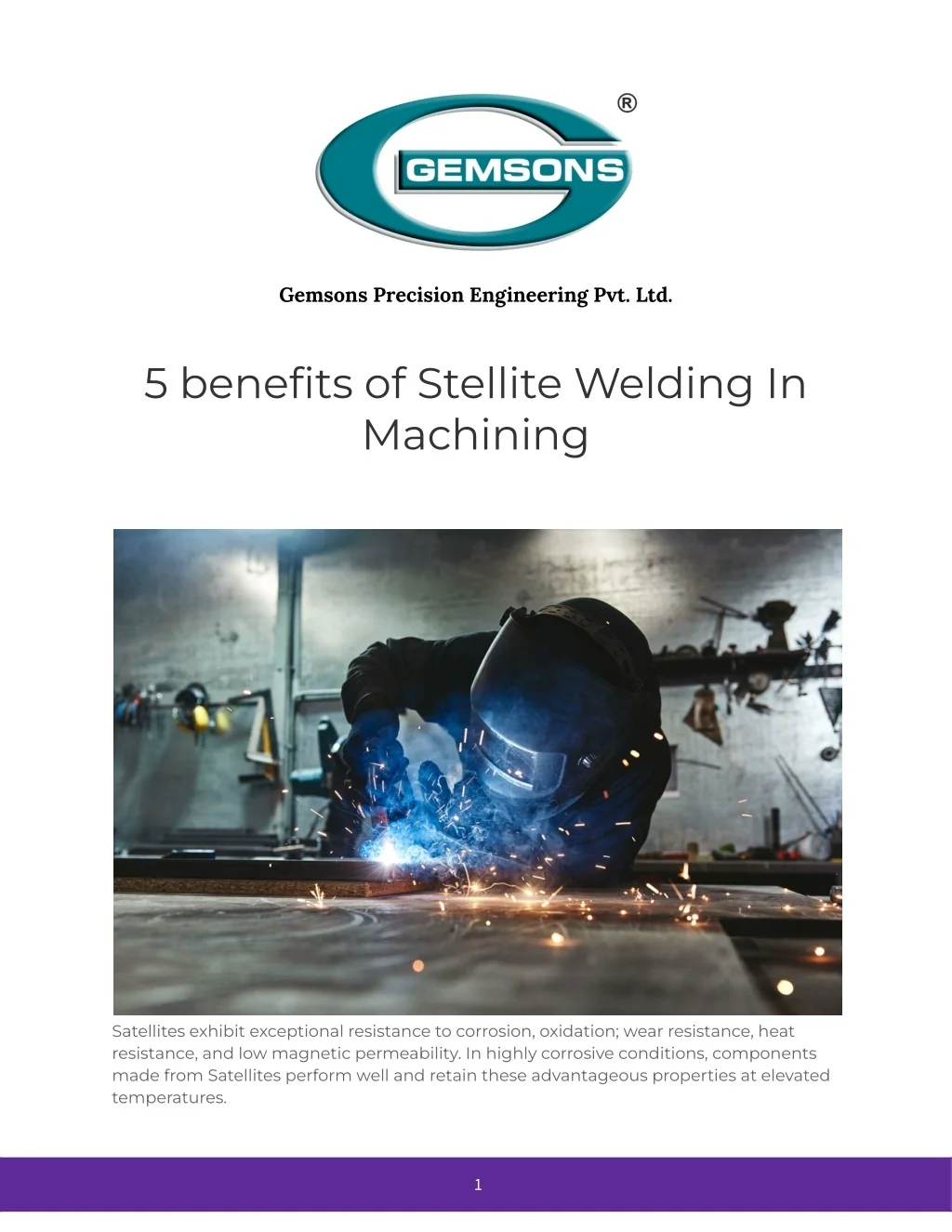 PPT - 5 Benefits of Stellite Welding | Gemsons PowerPoint Presentation ...