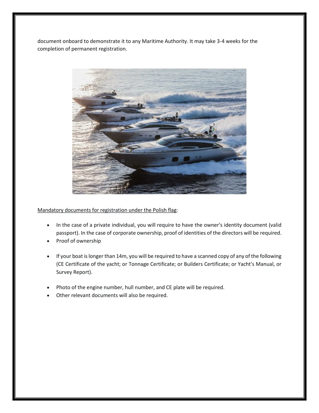 PPT - Affordable Polish Boat Registration Polandyachtsregistration.com ...