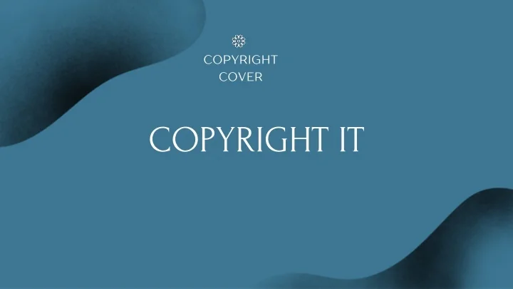 PPT - Copyright It PowerPoint Presentation, free download - ID:11155386