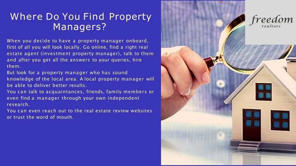 PPT - Why Hire Property Manager to Manage Your Rental Property ...