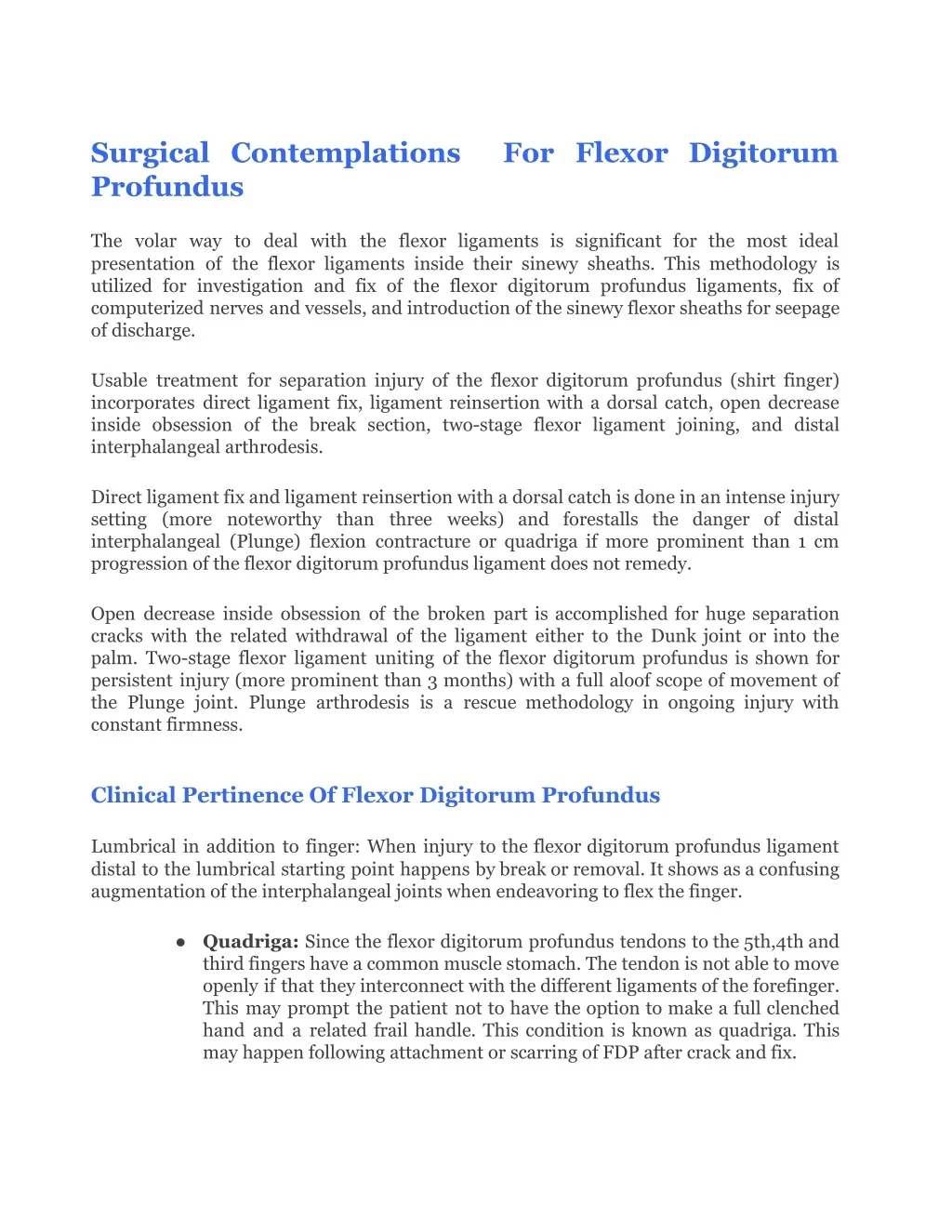 PPT - Flexor Digitorum Profundus & Superficialis_ A Detailed Guide ...