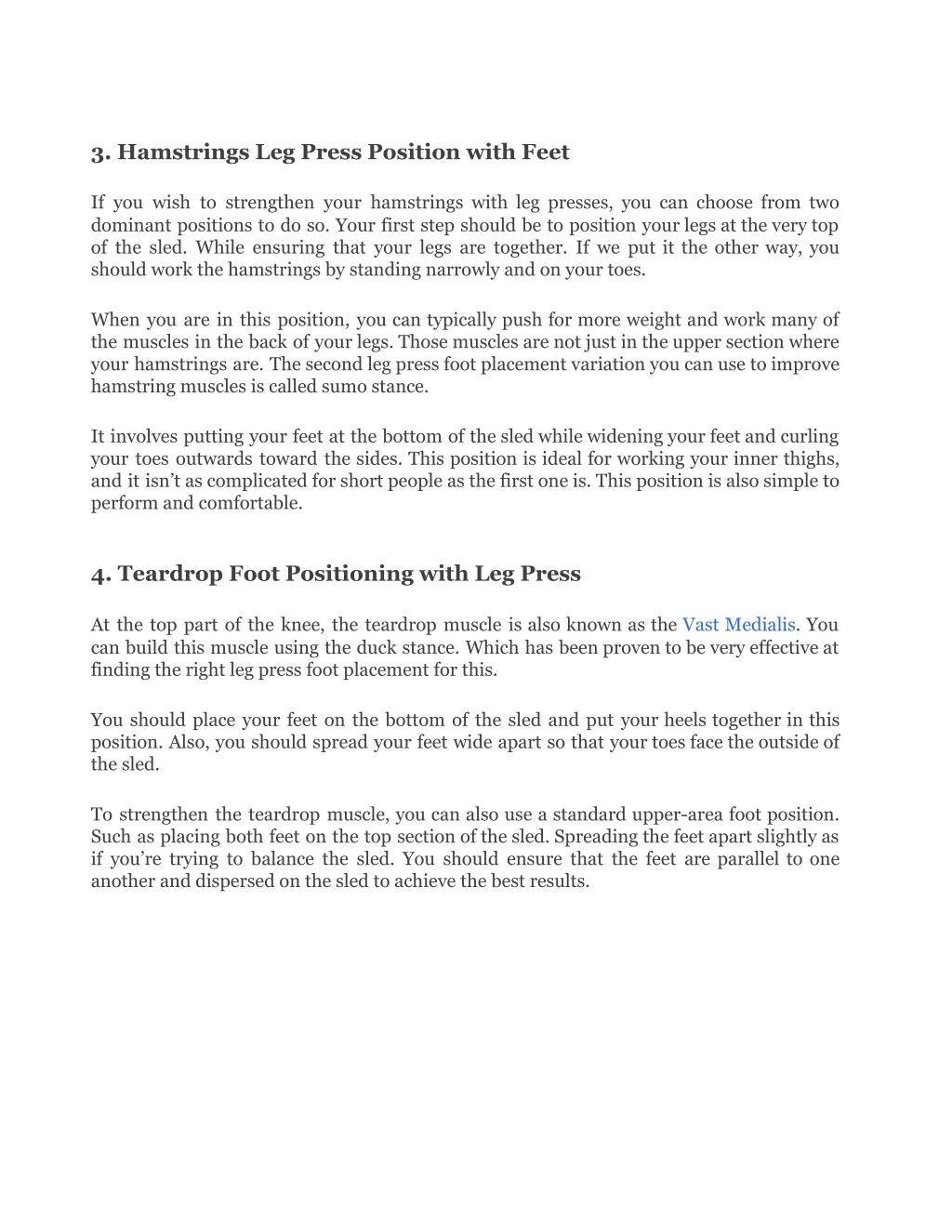 PPT - Leg Press Foot Placement_ What Is the Right Way to Do It ...