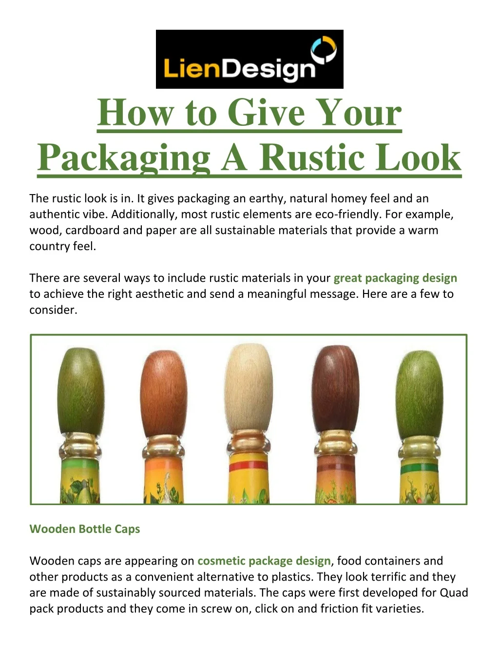 PPT - How to Give Your Packaging A Rustic Look PowerPoint Presentation ...