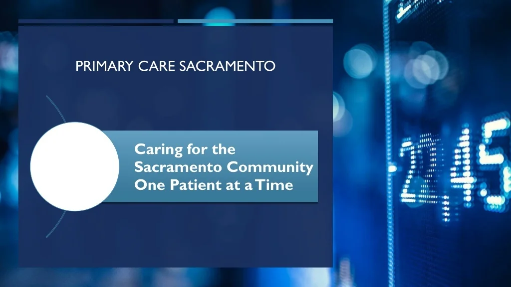 PPT - AllMed Medical Center - Primary Care Sacramento PowerPoint ...