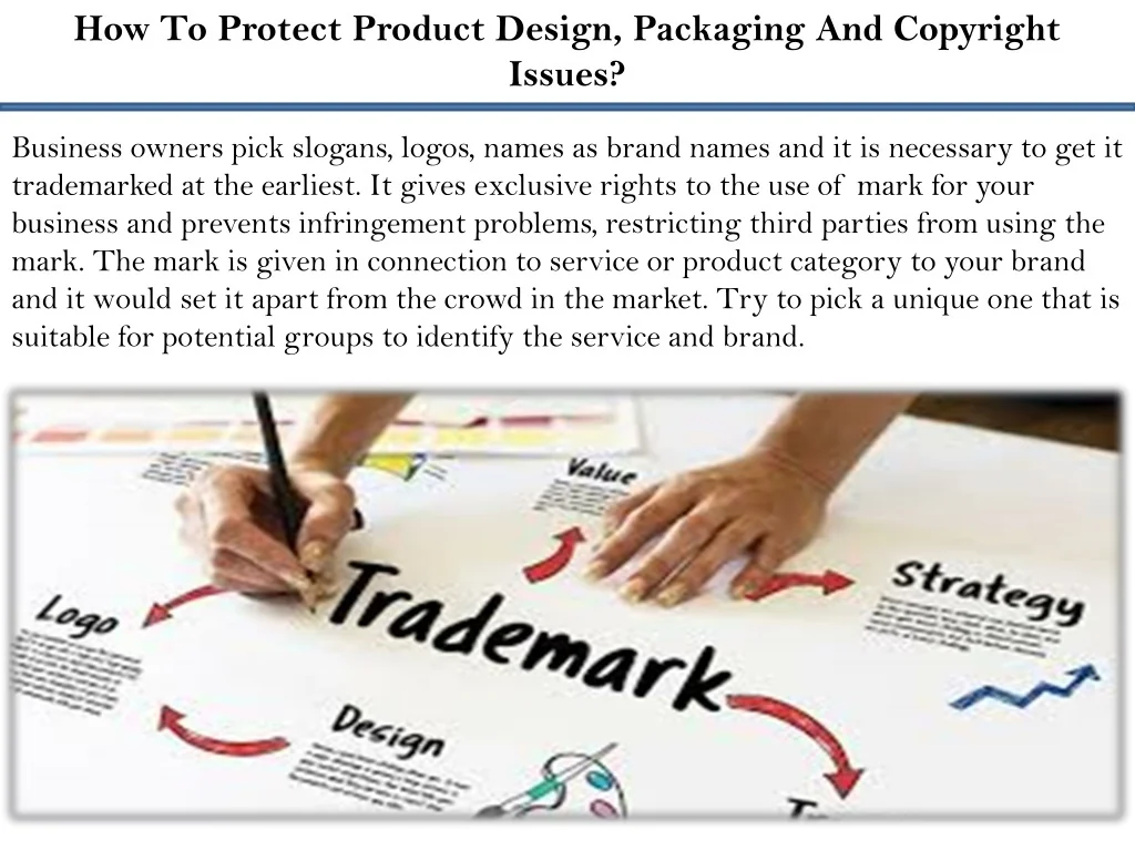 PPT - How To Protect Product Design, Packaging And Copyright Issues ...