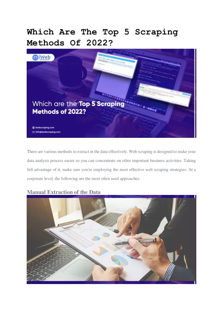 PPT - Which Are The Top 5 Scraping Methods Of 2022? PowerPoint ... PPT - Which Are The Top 5 Scraping Methods Of 2022? PowerPoint ...