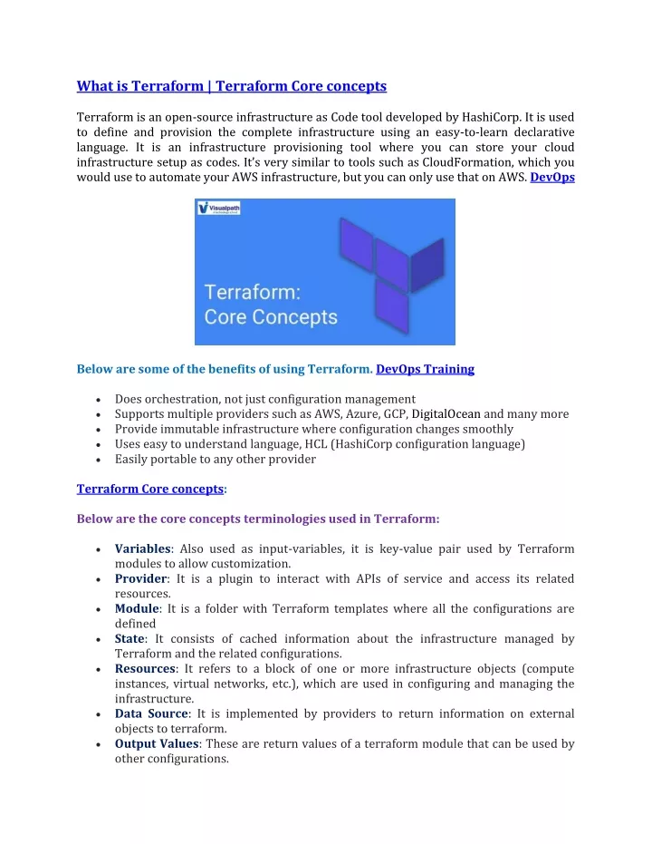 Ppt What Is Terraform Terraform Core Concept Powerpoint Presentation Id 11169809