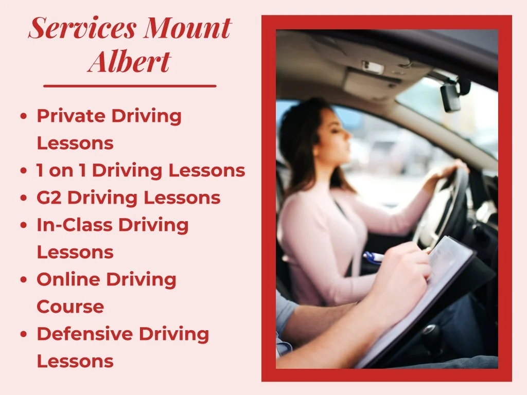 PPT - Private driving lessons by MTO Certified Driving School Mount ...