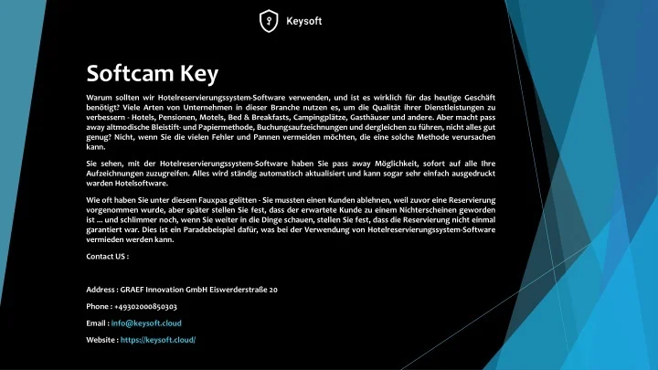 PPT - Softcam Key PowerPoint Presentation, free download - ID:11177035