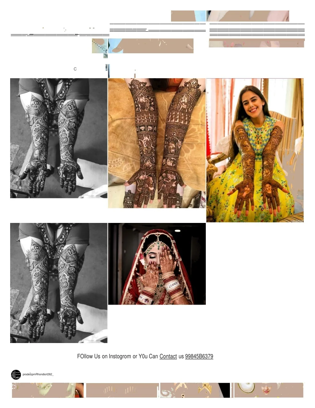 PPT - Best Mehandi Artist in Allahabad PowerPoint Presentation, free ...