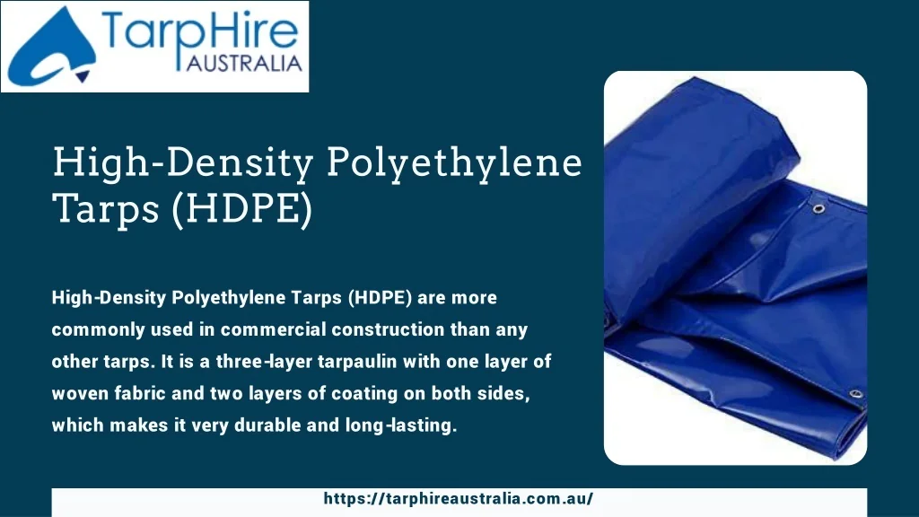 PPT - Most Durable Construction Tarp - Tarphire Australia PowerPoint ...
