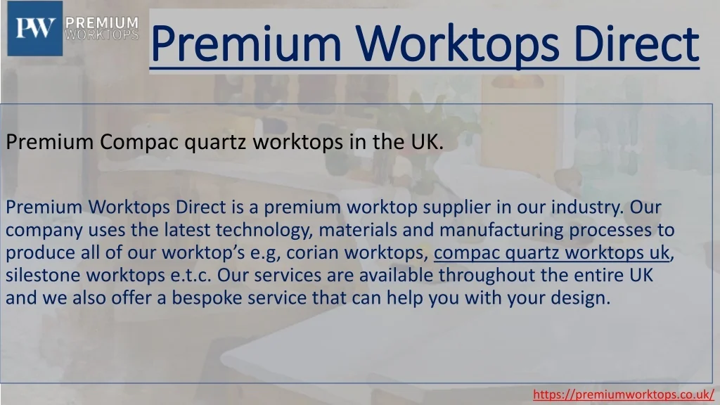 PPT - premium worktops direct- worktop direct specialist PowerPoint ...