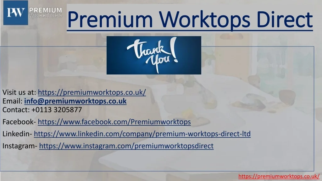 PPT - premium worktops direct- worktop direct specialist PowerPoint ...