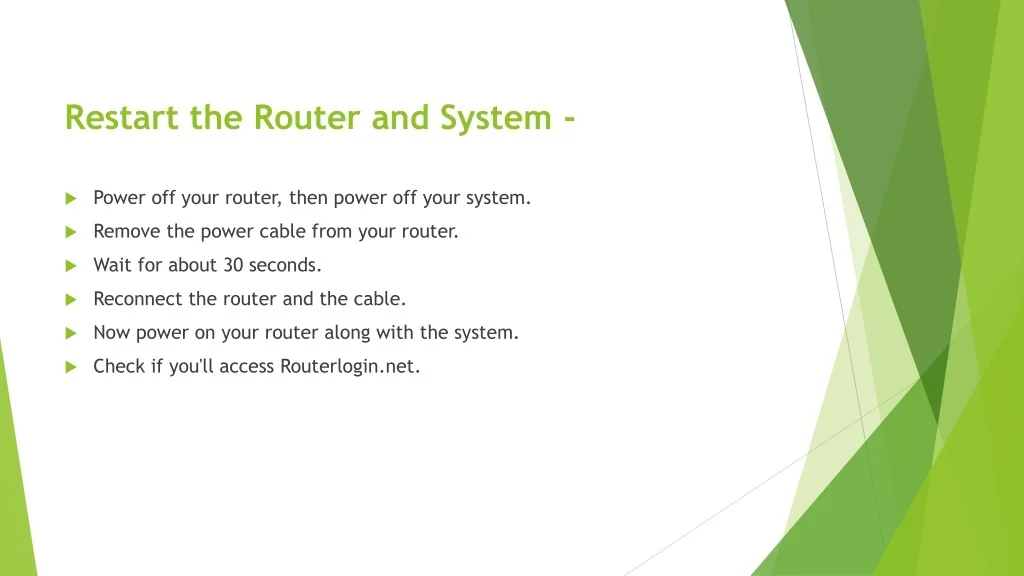 PPT - How to Fix Netgear Router Login Problems PowerPoint Presentation ...